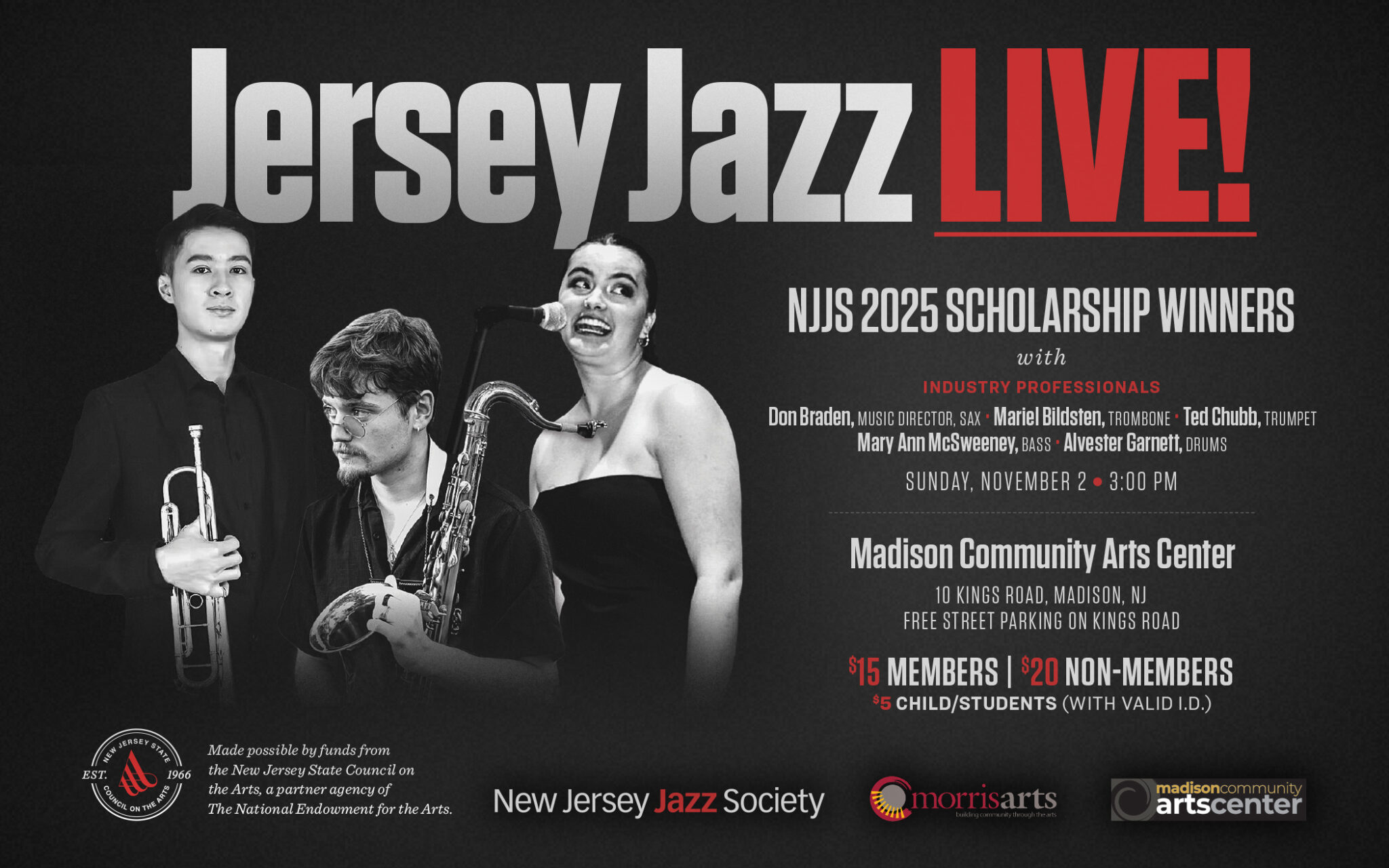 New Jersey Jazz Society – Dedicated to the performance promotion and ...